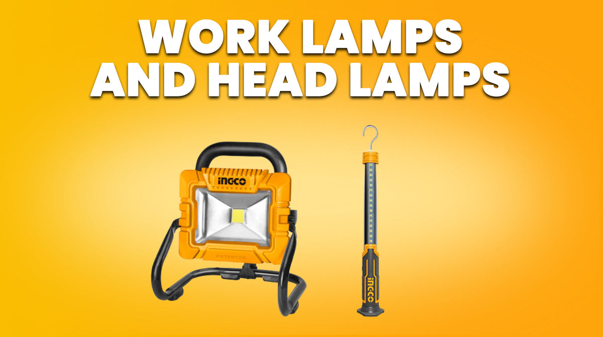 Work Lamps And Head Lamps – INGCO Philippines