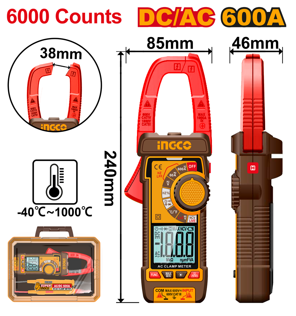 Electrical Testers & Multimeters – INGCO Philippines