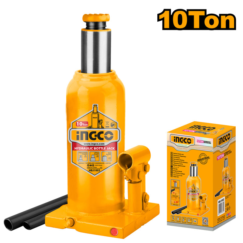 Ingco Hydraulic Bottle Jack 10 Tons HBJ1002 – INGCO Philippines