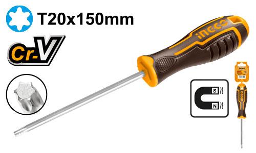 Cr-V Material Torx or Star Screwdriver Three-Color Ergonomic Handle Ma ...