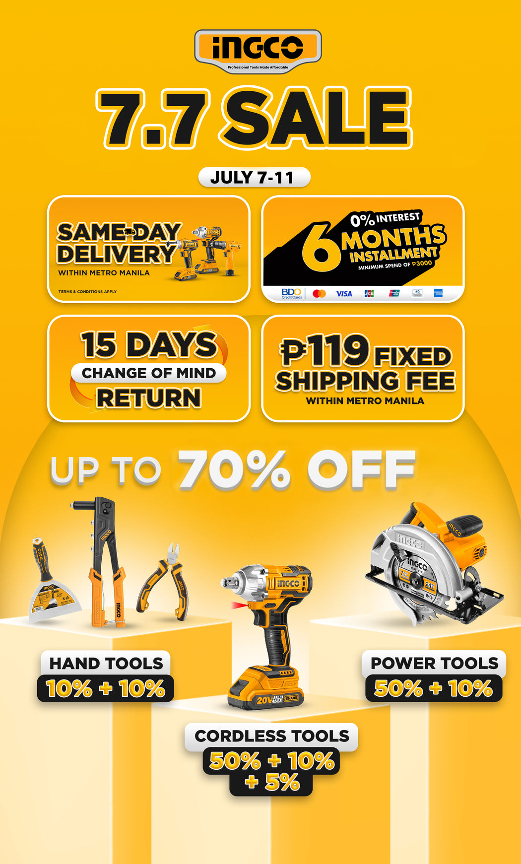 Ingco Philippines - Same Day Delivery – INGCO Philippines