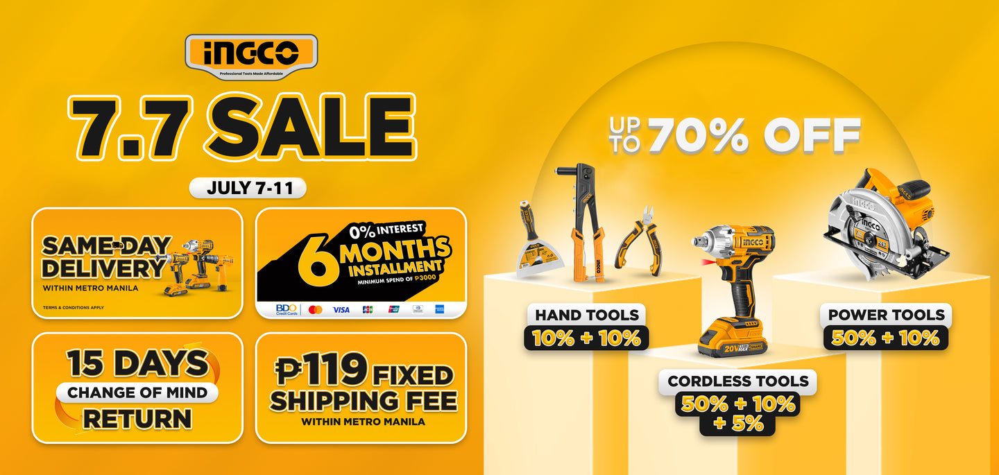 Ingco Philippines - Same Day Delivery – INGCO Philippines