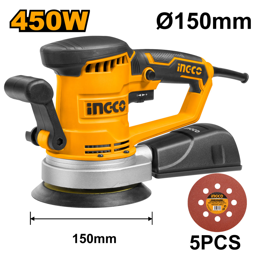 Ingco Industrial Rotary Sander Sanding Machine 450W RS4508 – INGCO ...