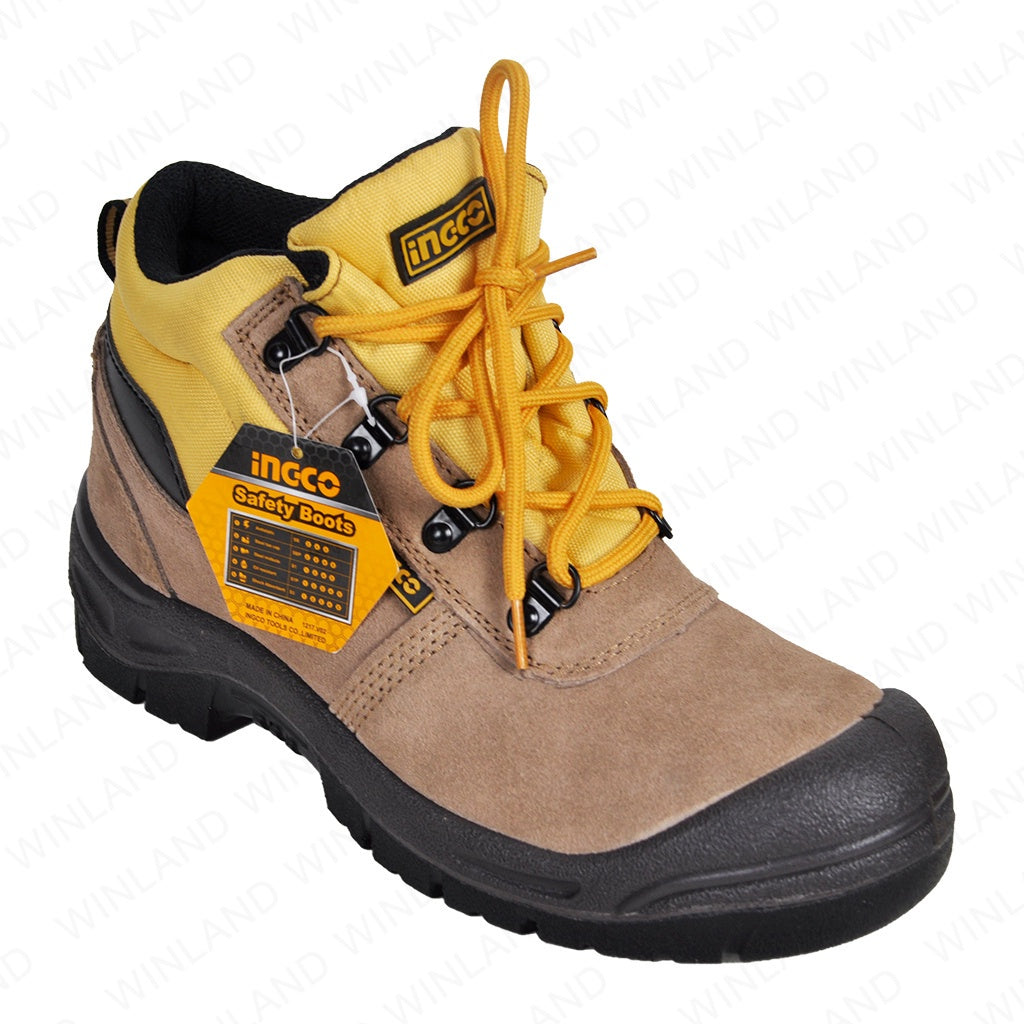 SSH02S1P INGCO Safety Boots with Steel Toe Cap – INGCO Philippines