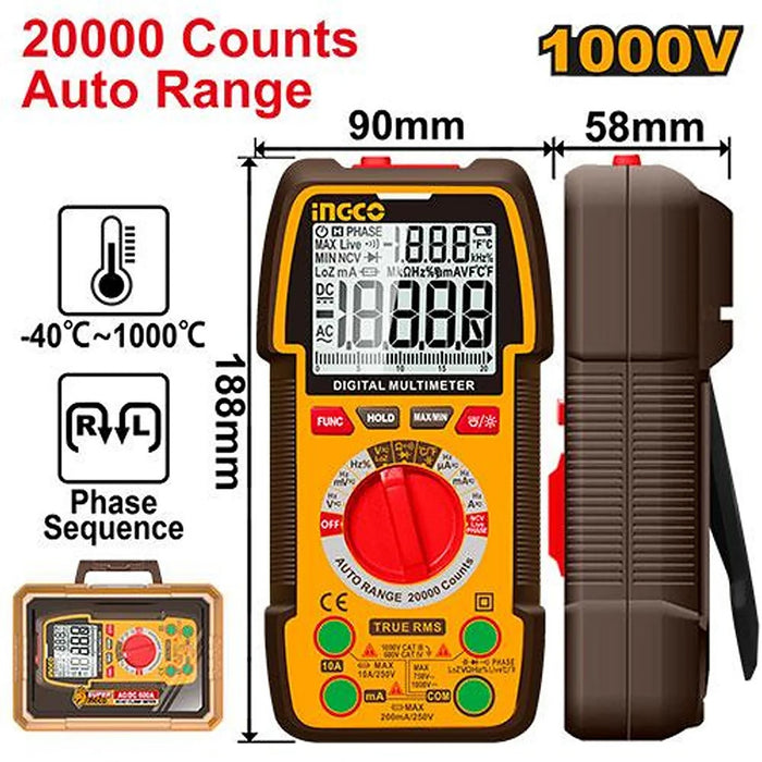 Electrical Testers & Multimeters – INGCO Philippines