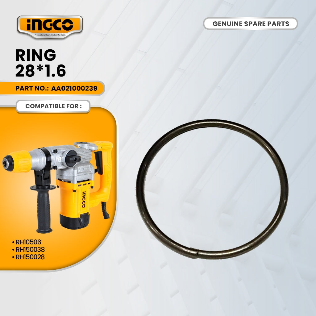INGCO AA021000239 Ring 28*1.6 ING-SP – INGCO Philippines