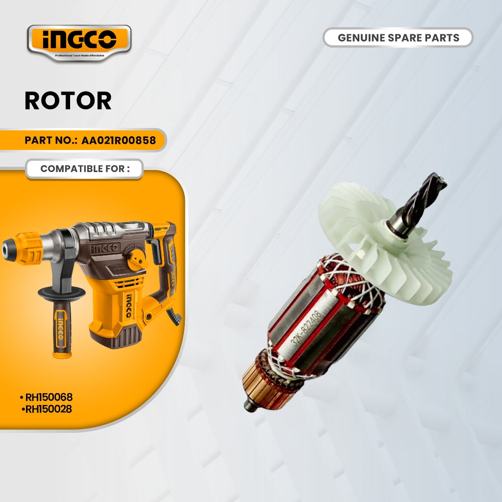 INGCO AA021R00858 Rotary Hammer 1500W Rotor ING-SP – INGCO Philippines