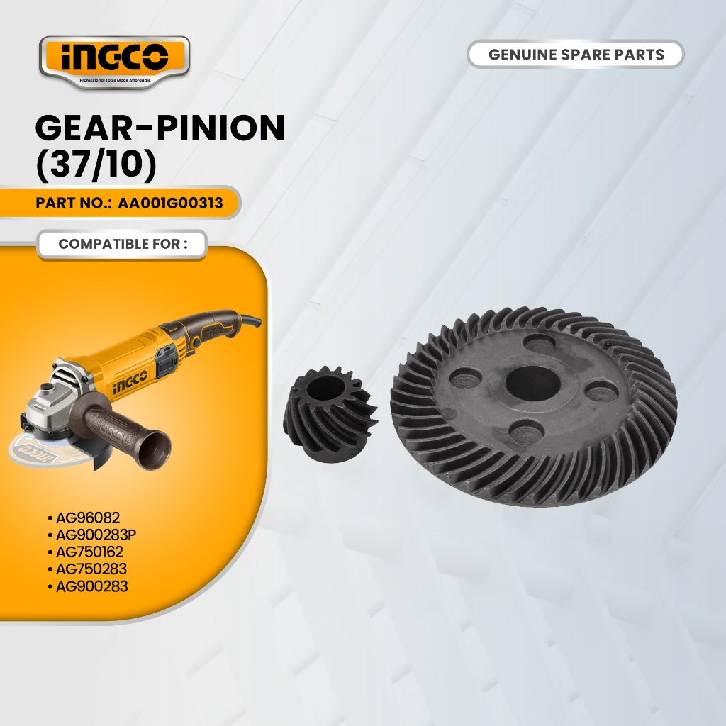 INGCO AA001G00313 Angle Grinder Gear/Pinion(37/10) ING-SP – INGCO ...