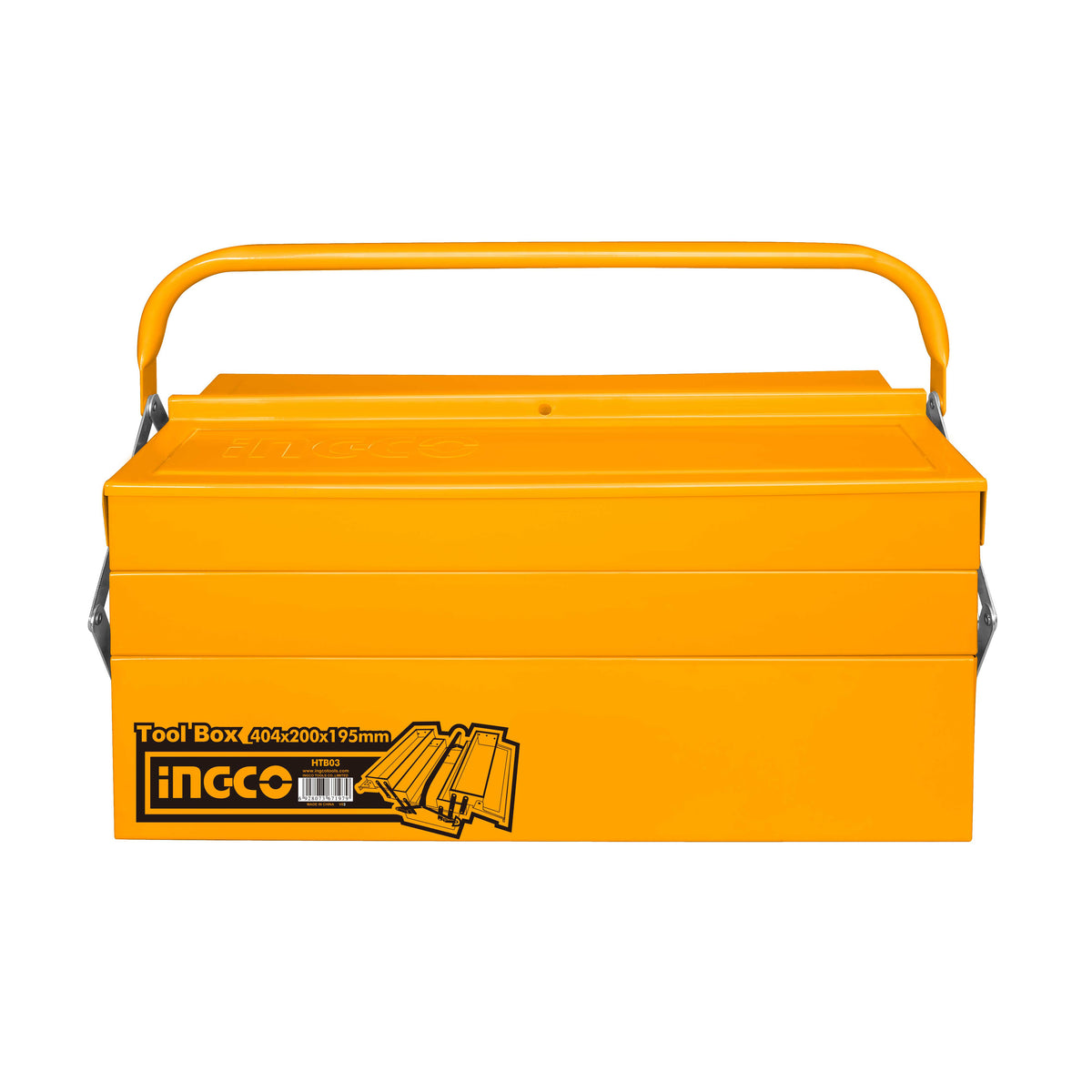 Ingco Tool Box Storage Metal Organizer for Tools HTB04 – INGCO Philippines