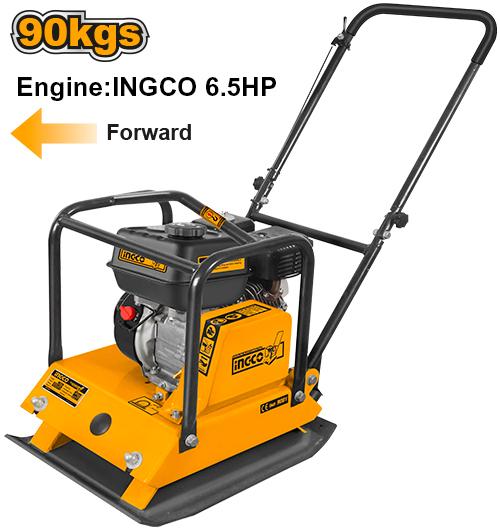 GCP100-2 INGCO Gasoline Plate Compactor 4.8KW 6.5HP – INGCO Powered by ...