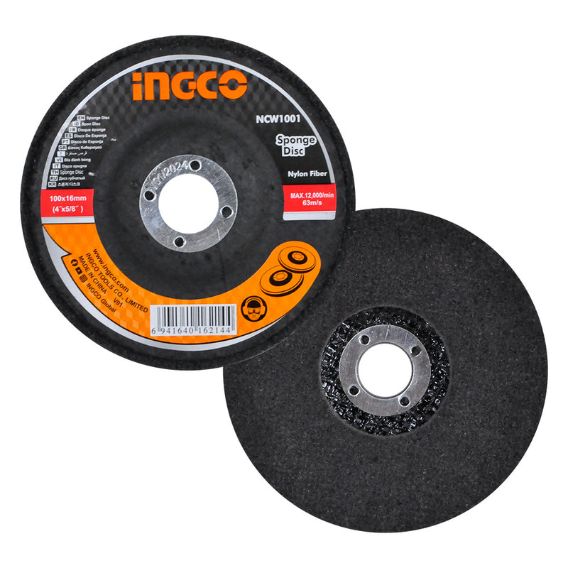 Ingco Non-Woven Nylon Fiber Sponge Disc NCW1001 – INGCO Philippines